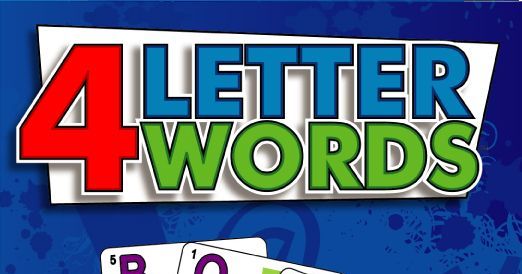 4 Letter Words | Board Game | BoardGameGeek