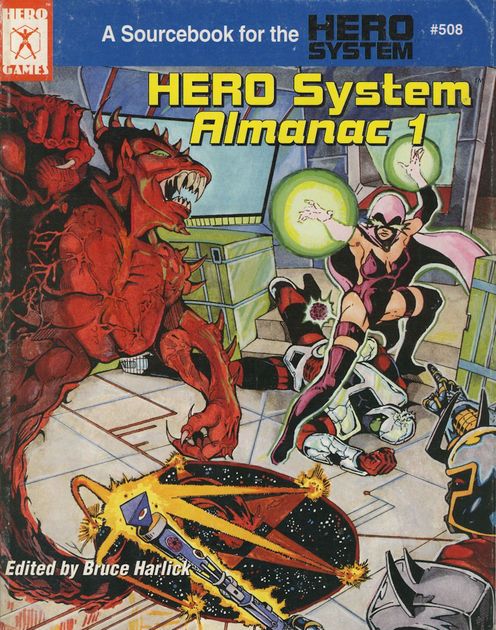 HERO System Almanac 1 | RPG Item | RPGGeek