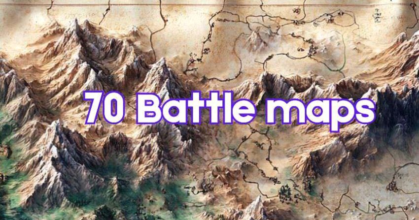 70 Battle Maps | RPG Item | RPGGeek