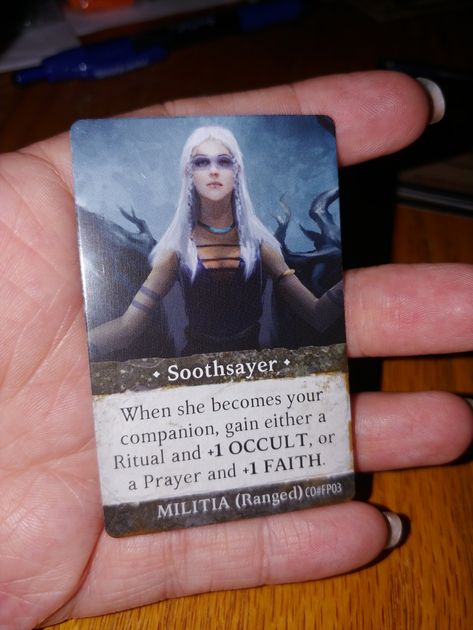 Folklore: The Affliction – Soothsayer Promo Card | Board Game ...