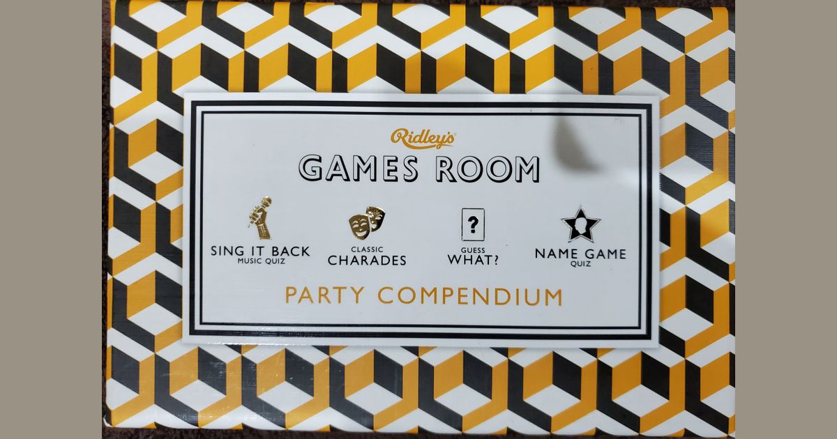 Ridley's Games Room Party Compendium | Board Game | BoardGameGeek