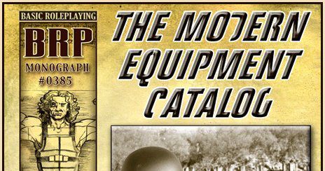 The Modern Equipment Catalog | RPG Item | RPGGeek