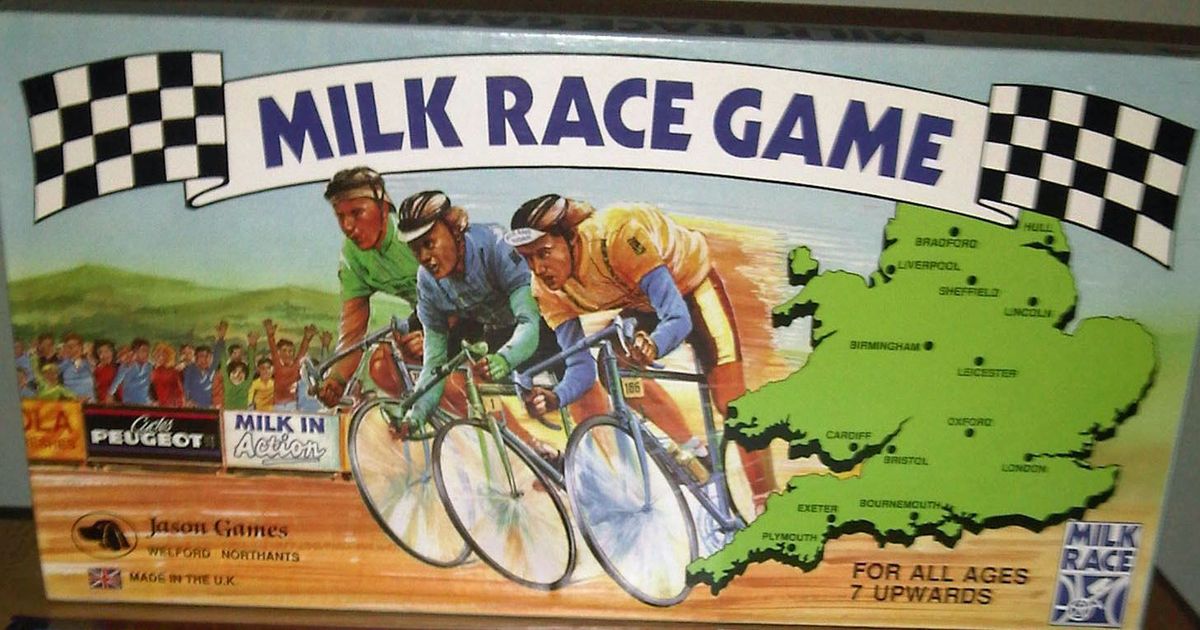 Milk Race Game | Board Game | BoardGameGeek