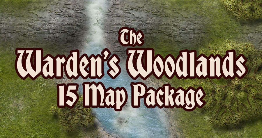 The Warden's Woodlands: 15 Map Package | RPG Item | RPGGeek