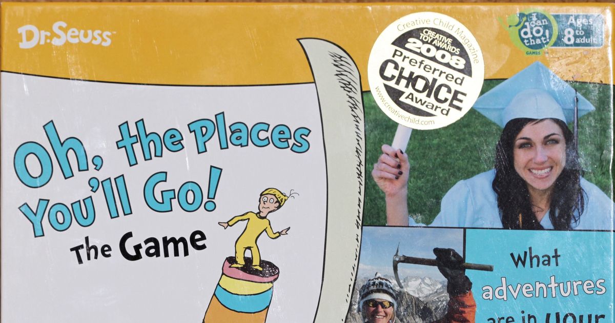 Dr. Seuss: Oh the Places You'll Go! Game | Board Game | BoardGameGeek