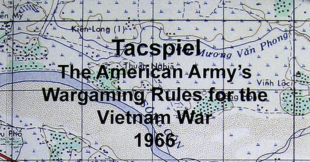 Tacspiel: The American Army's War Game of the Vietnam War | Board Game ...