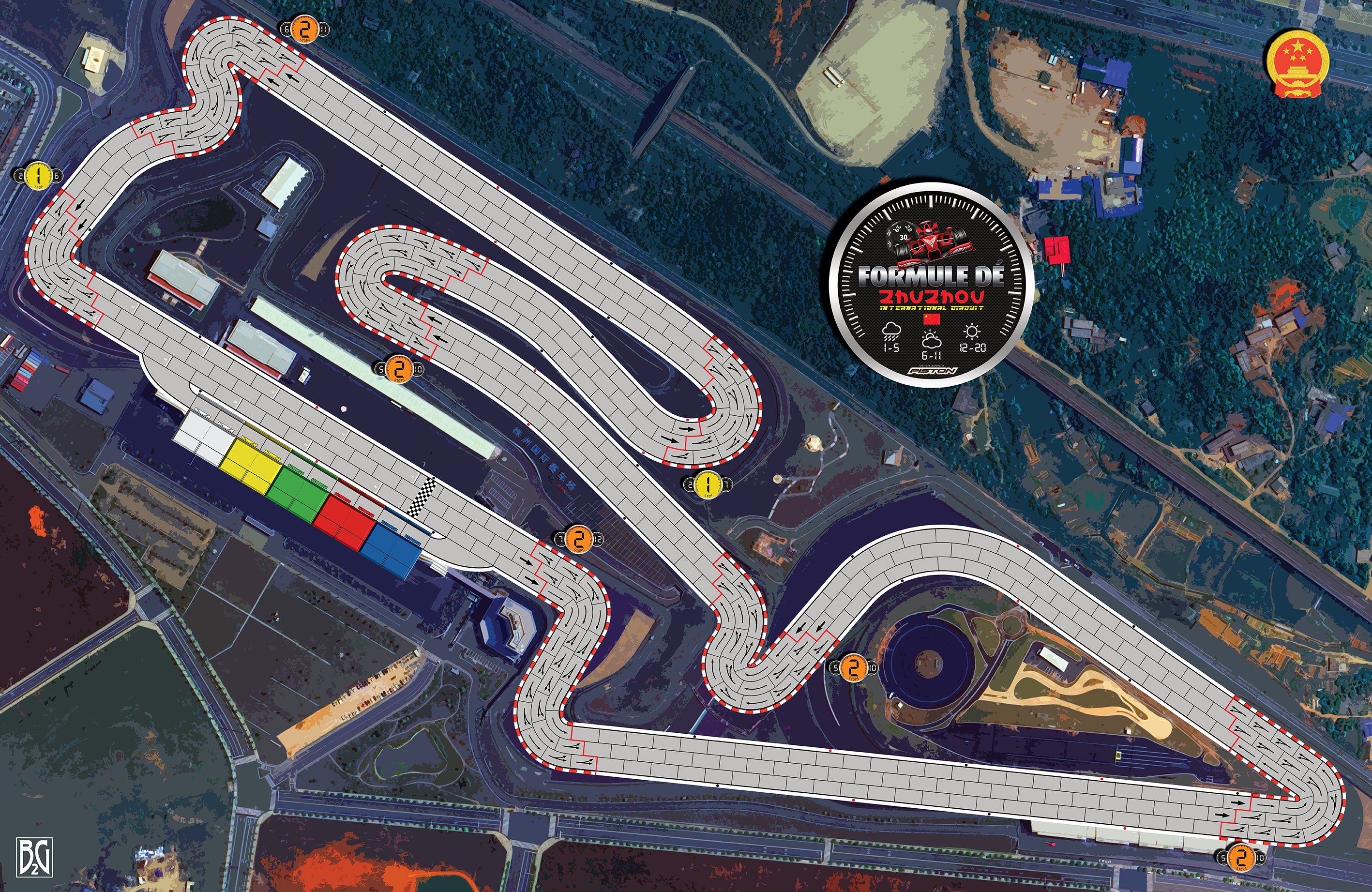 FD / FORMULE DE / FORMULA D CIRCUITS by PISTON | Formula Dé