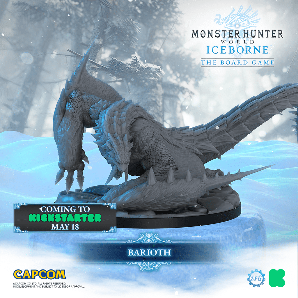 Iceborne Journal #4 - Barioth | Monster Hunter World: The Board Game