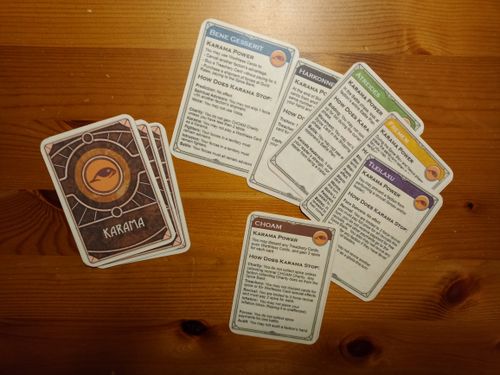 Karama Reference Cards (by Jack Reda) | Dune