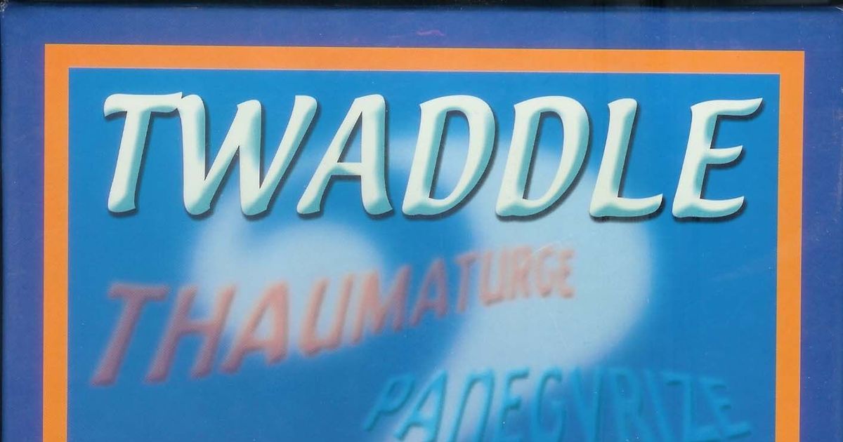 Twaddle | Board Game | BoardGameGeek