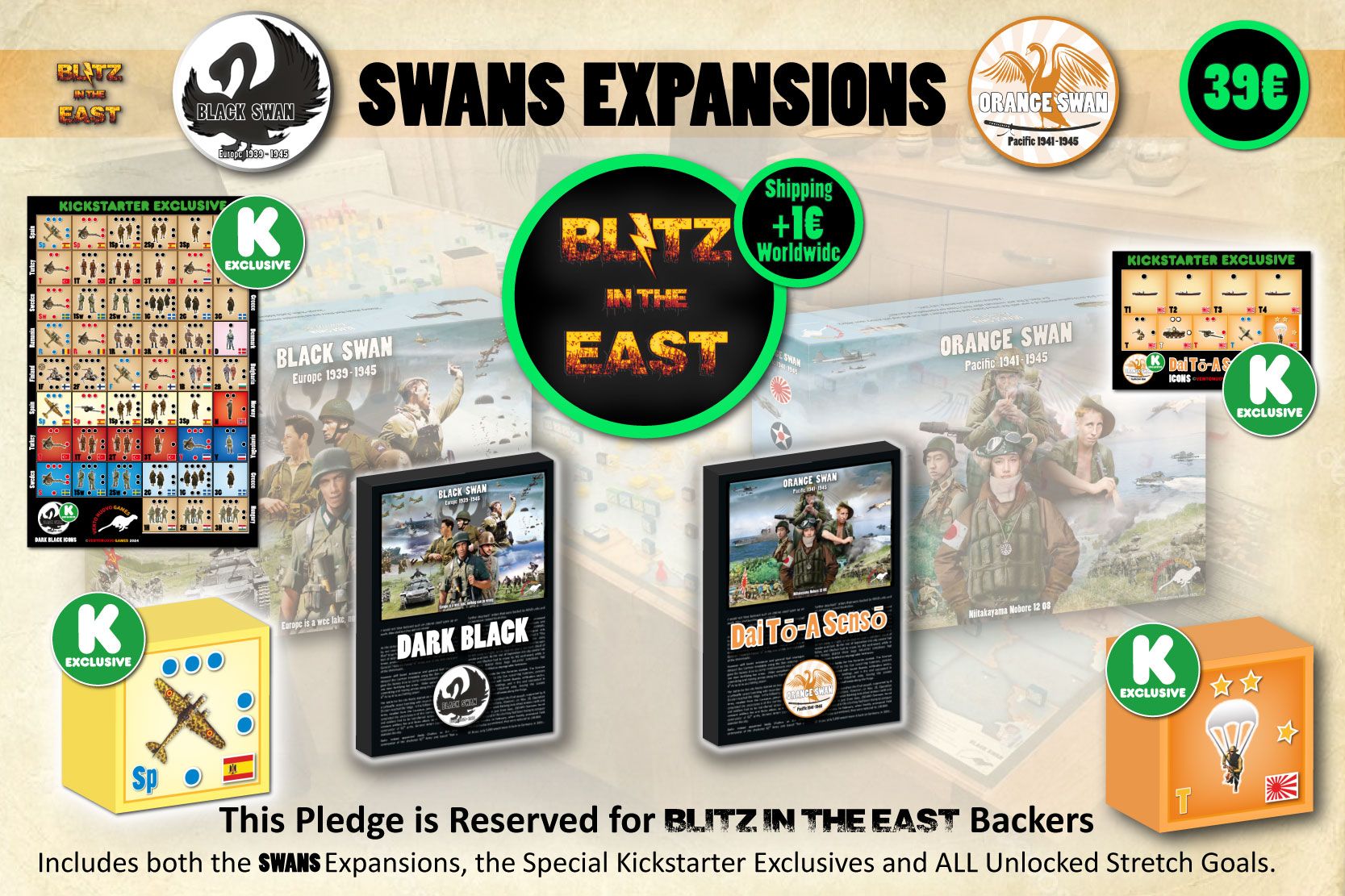 Dai Tō-A Sensō: The Expansion for Orange Swan | Orange Swan