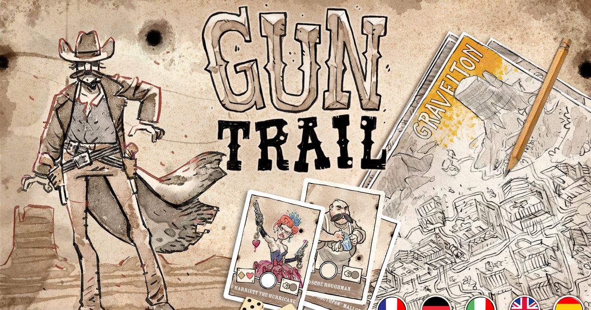 Gun Trail | Board Game | BoardGameGeek