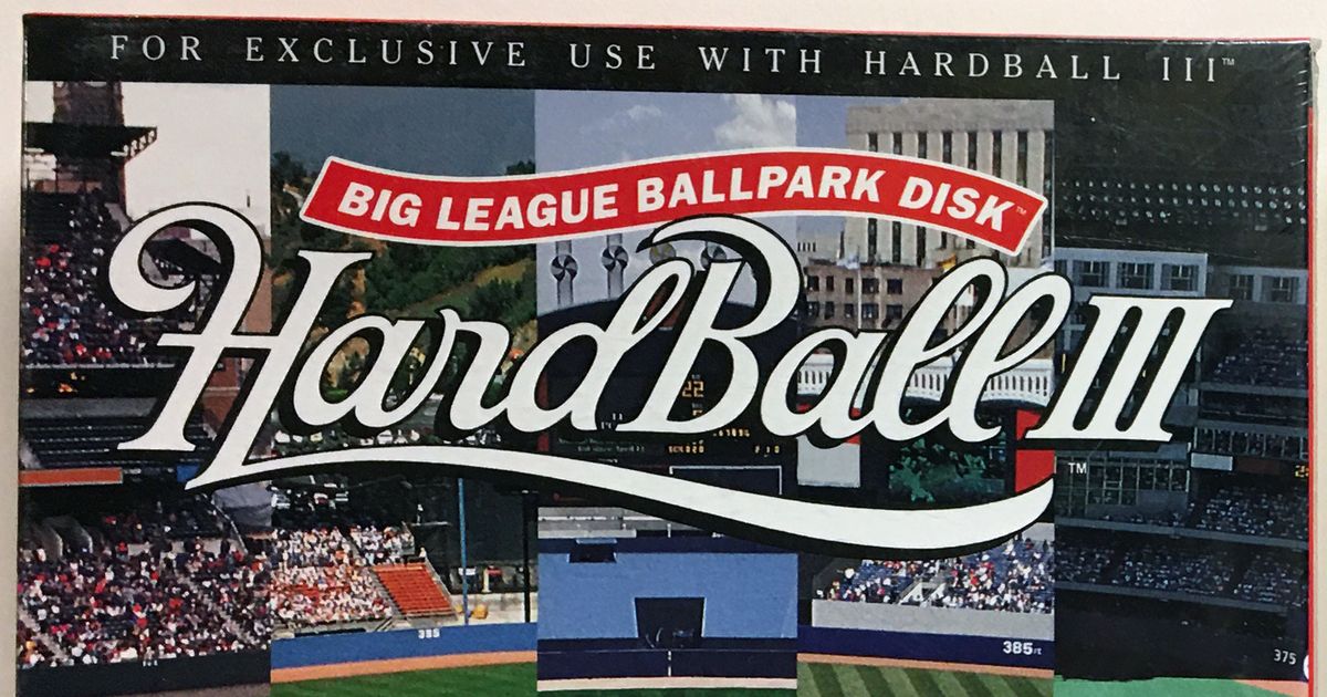 Hardball III: Big League Ballpark Disk | Video Game | VideoGameGeek