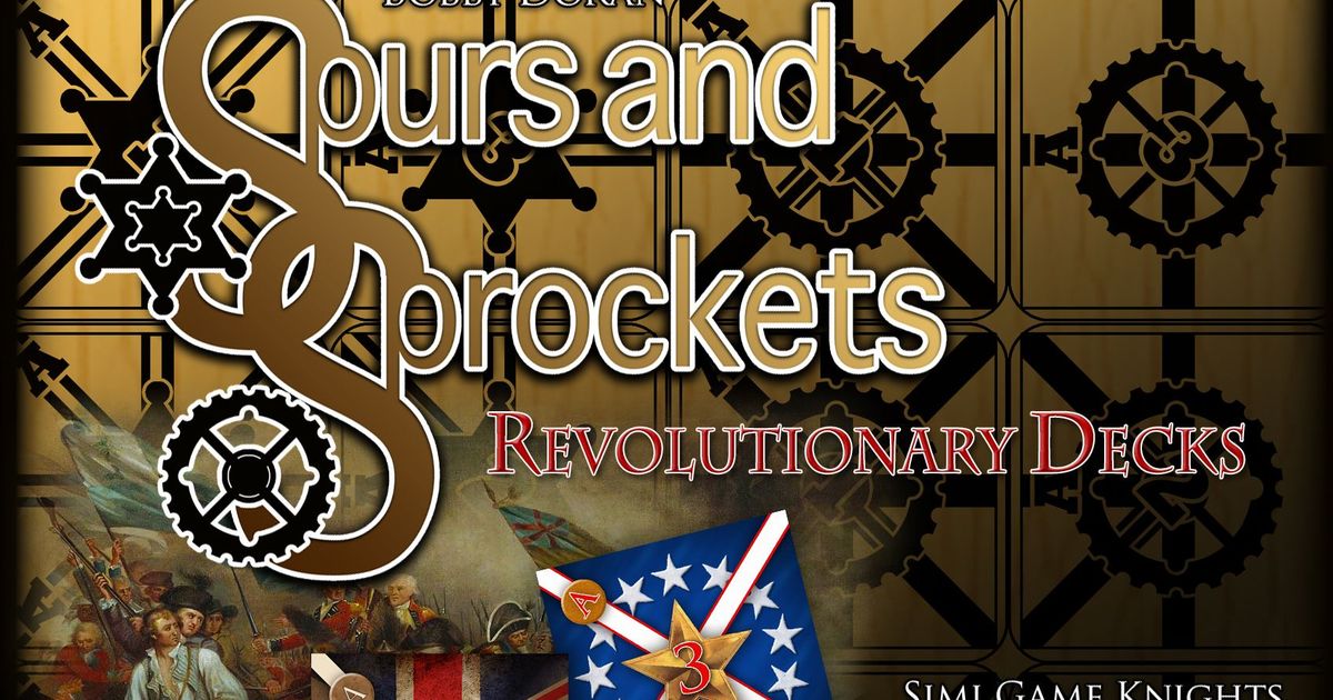 Spurs and Sprockets: Revolutionary Decks | Board Game | BoardGameGeek