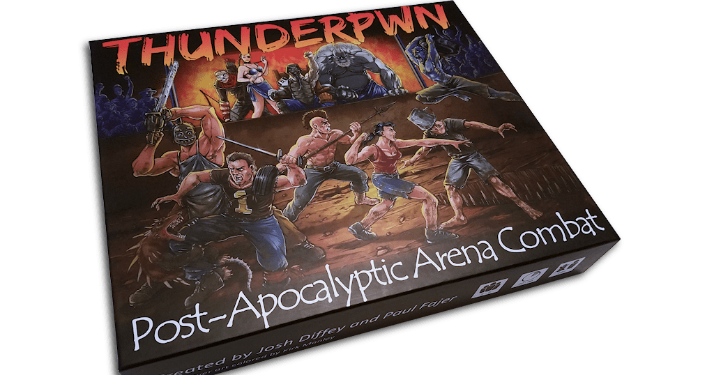 Thunderpwn: Post Apocalyptic Arena Combat | Board Game | BoardGameGeek