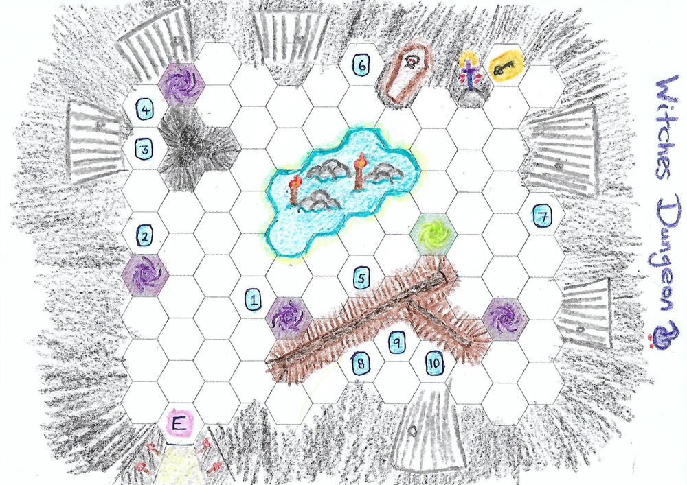 Witches Dungeon Map & Rules | Evy against Everything and Everyone ...