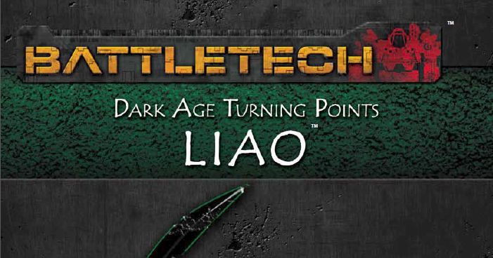 BattleTech: Dark Age Turning Points – Liao | Board Game | BoardGameGeek