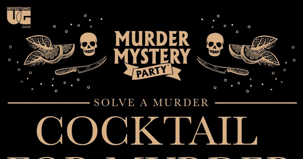 Murder Mystery Party: Cocktail for Murder | Board Game | BoardGameGeek