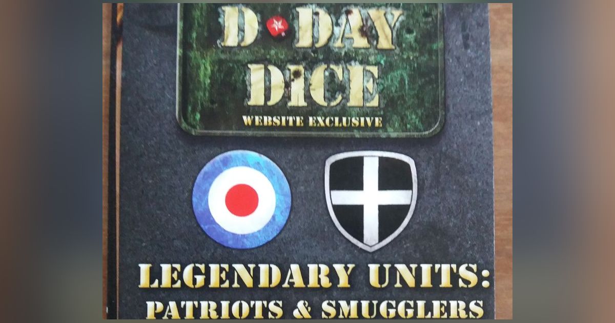 D-Day Dice: Patriots & Smugglers | Board Game | BoardGameGeek