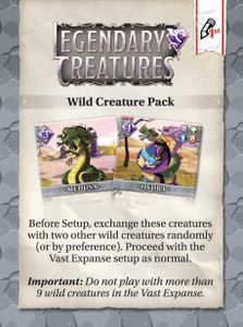Legendary Creatures: Wild Creature Pack Mini-Expansion | Board Game ...