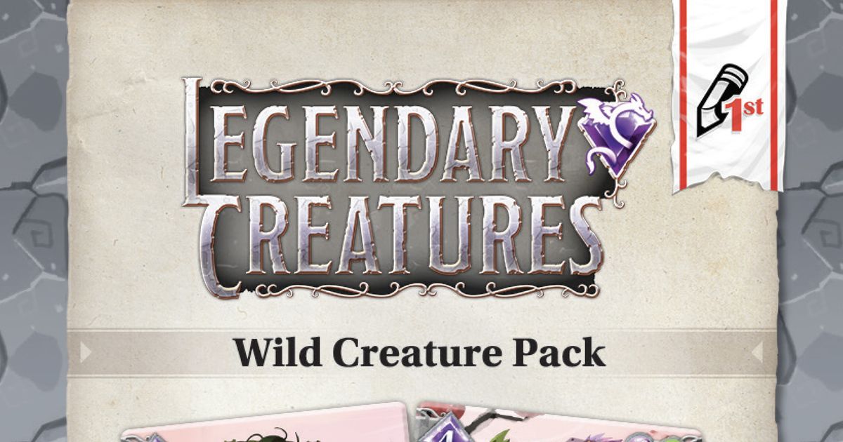 Legendary Creatures: Wild Creature Pack Mini-Expansion | Board Game ...