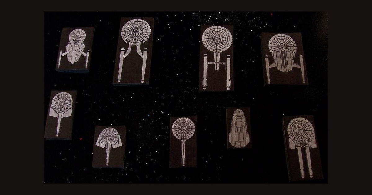 FASA Star Trek Starship Counters | Affordable Science Fiction and ...