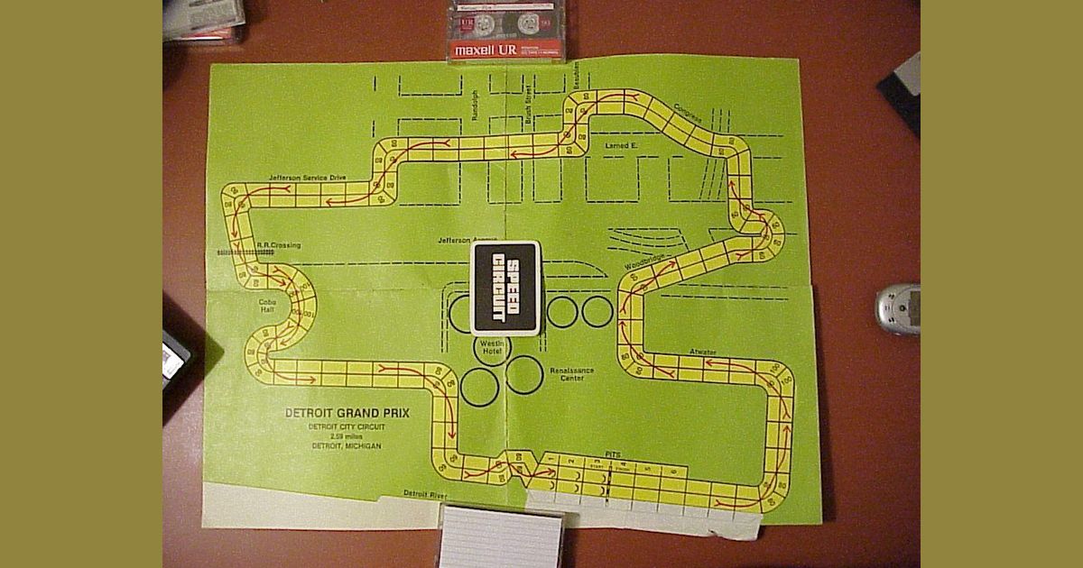 Speed Circuit: Detroit Grand Prix | Board Game | BoardGameGeek