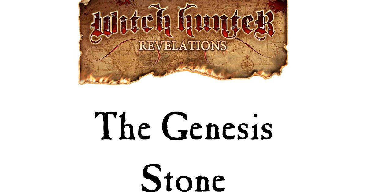 WHR HP1-03: The Genesis Stone | RPG Item | RPGGeek