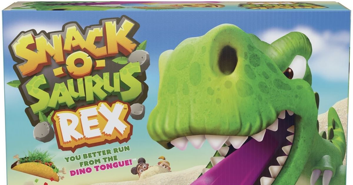 Snack-O-Saurus Rex | Board Game | BoardGameGeek