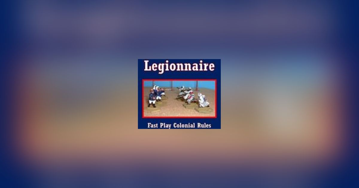 Legionnaire: Fast Play Colonial Rules | Board Game | BoardGameGeek