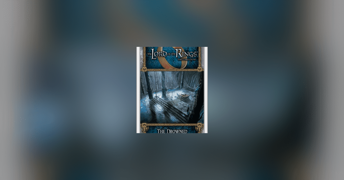 The Lord of the Rings: The Card Game – The Drowned Ruins | Board Game ...