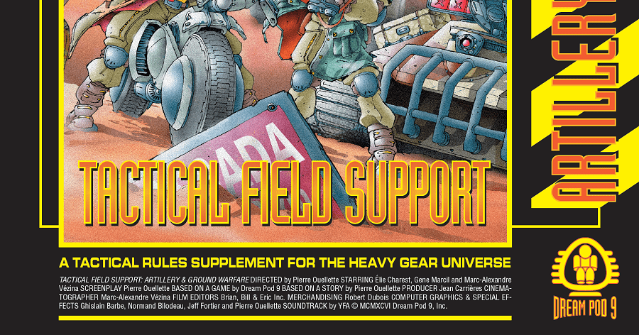 Tactical Field Support | RPG Item | RPGGeek