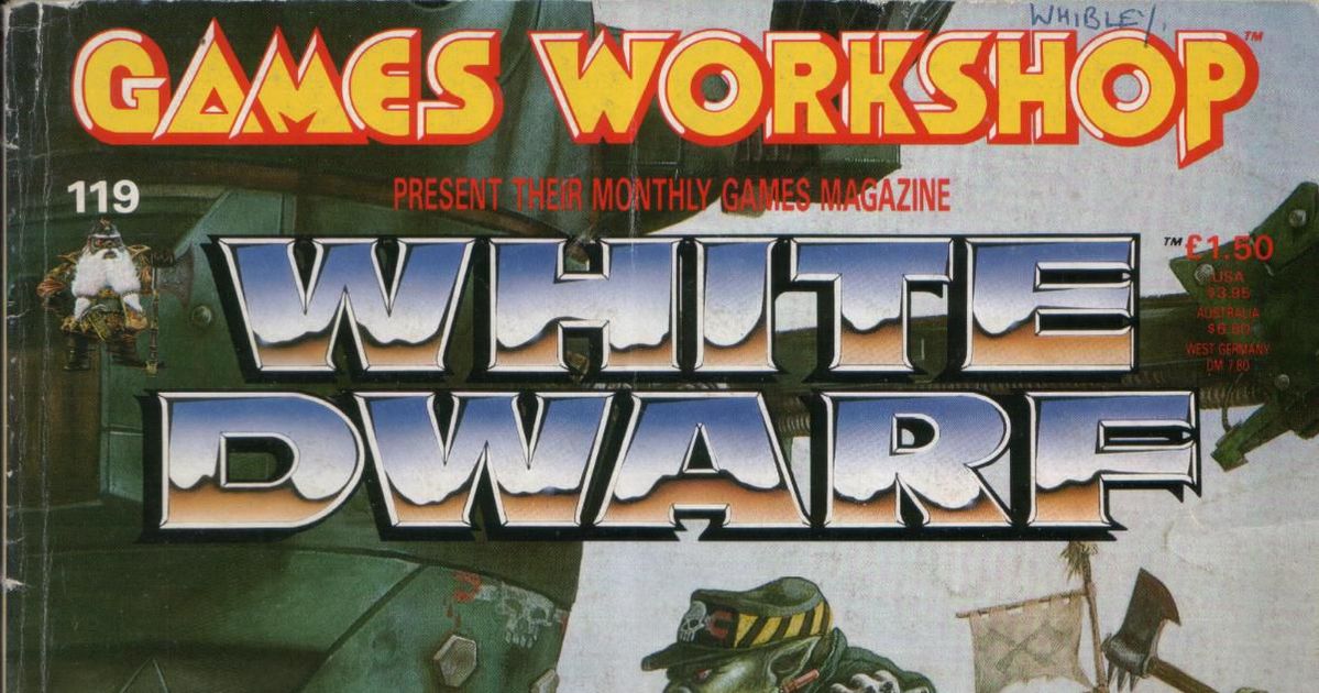 white dwarf font