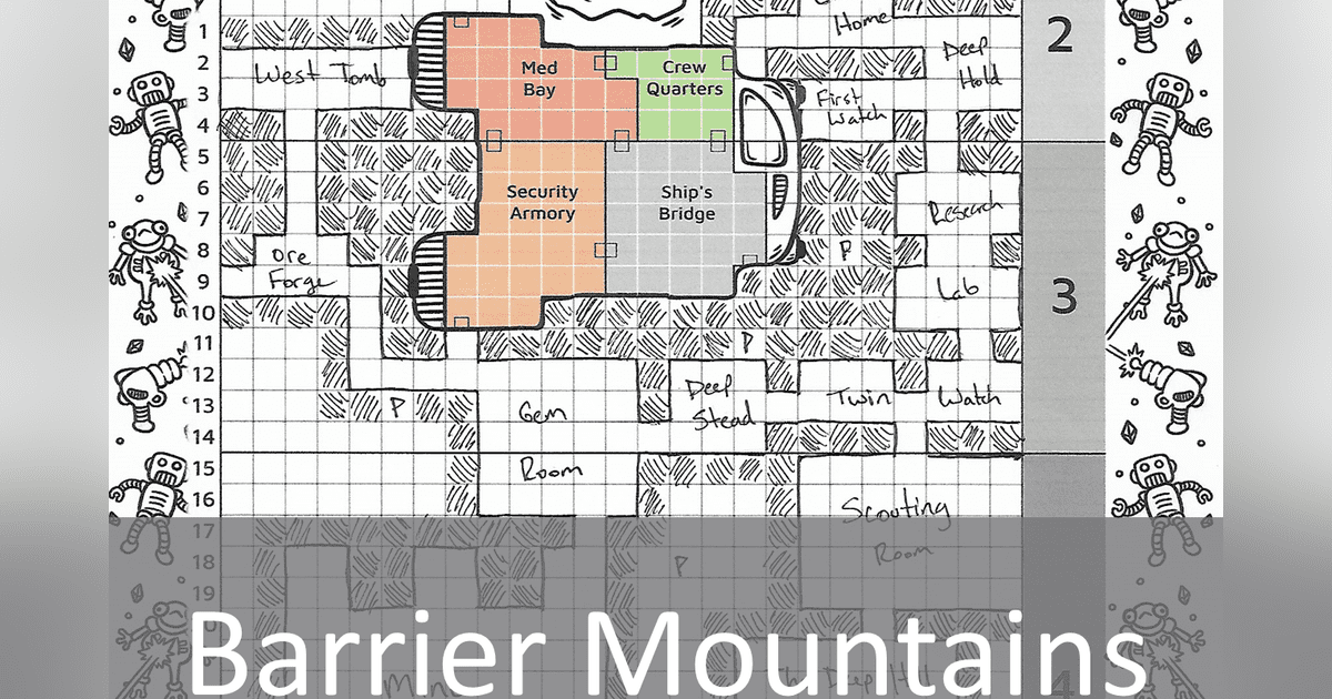 Dwarf Mine: Barrier Mountains | Board Game | BoardGameGeek