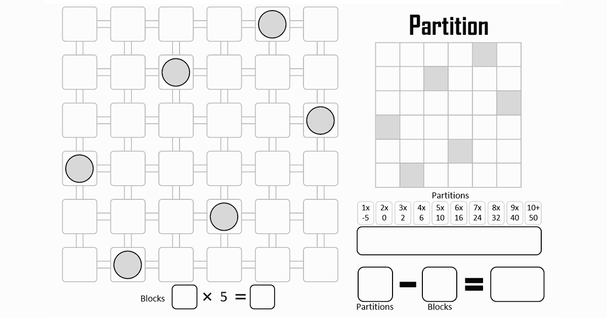 Partition - Print and Play files | Partition