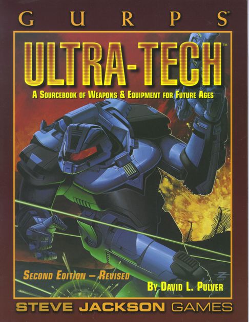 GURPS Ultra-Tech (Second Edition, Revised) | RPG Item | RPGGeek