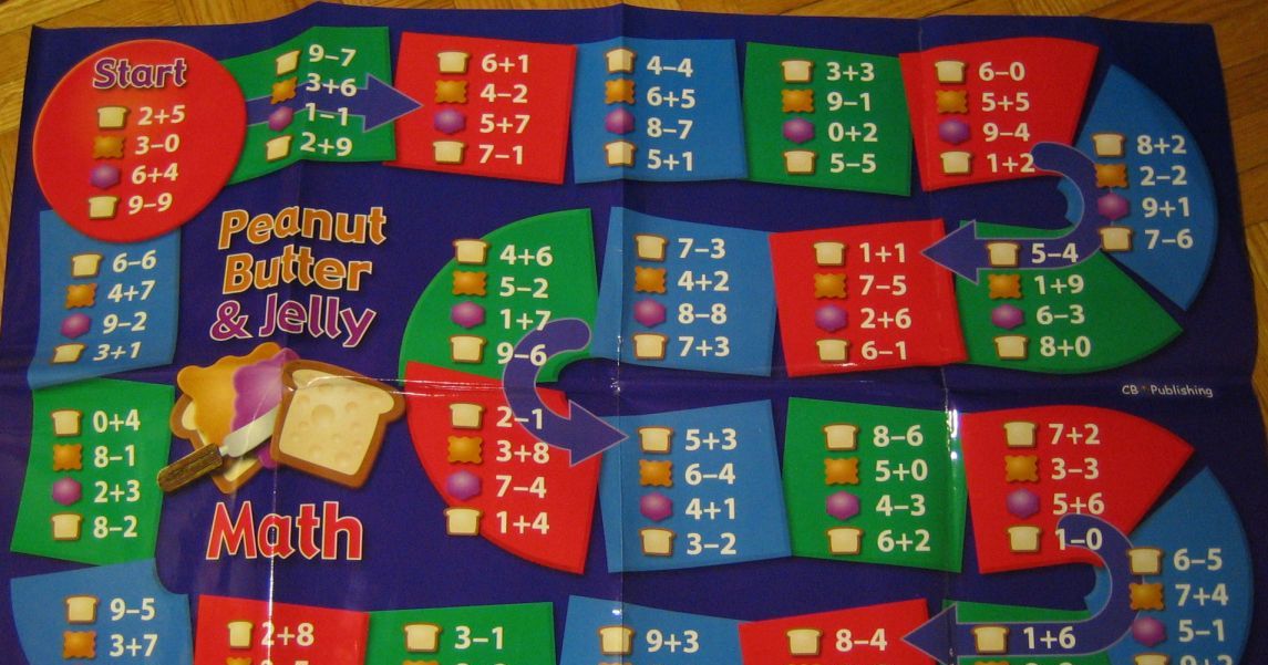 Peanut Butter & Jelly Math | Board Game | BoardGameGeek
