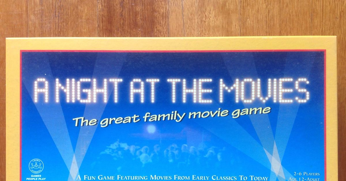 A Night At The Movies | Board Game | BoardGameGeek