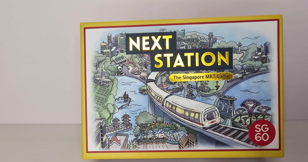 NEXT STATION: The Singapore MRT Game (SG60 Edition) | Board Game ...