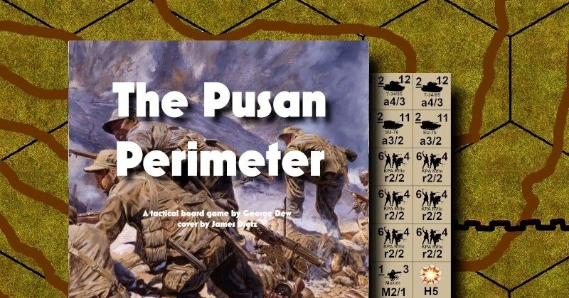 The Pusan Perimeter | Board Game | BoardGameGeek