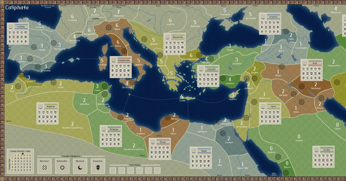 Caliphate | Board Game | BoardGameGeek