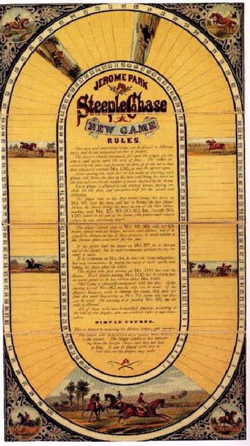 Jerome Park Steeplechase Game | Board Game | BoardGameGeek