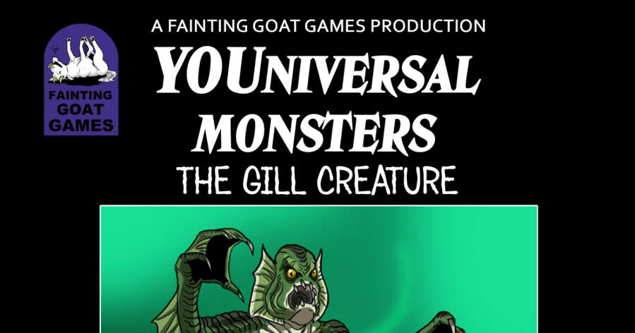 YOUniversal Monsters: The Gill Creature (Savage Worlds) | RPG Item ...