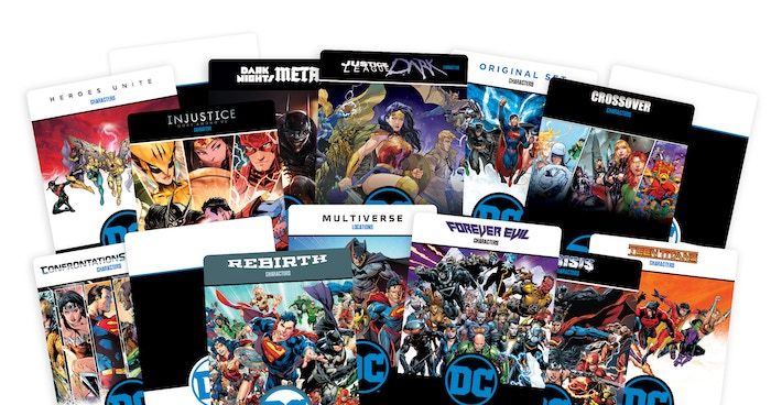 DC Deck-Building Game: Oversized Divider Pack | Board Game Accessory ...
