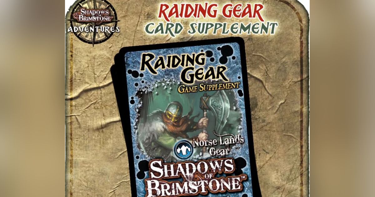 Shadows of Brimstone: Gates of Valhalla – Raiding Gear Game Supplement ...
