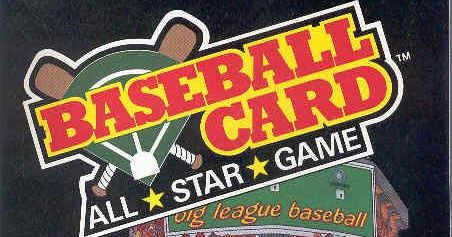Baseball Card All Star Game | Board Game | BoardGameGeek