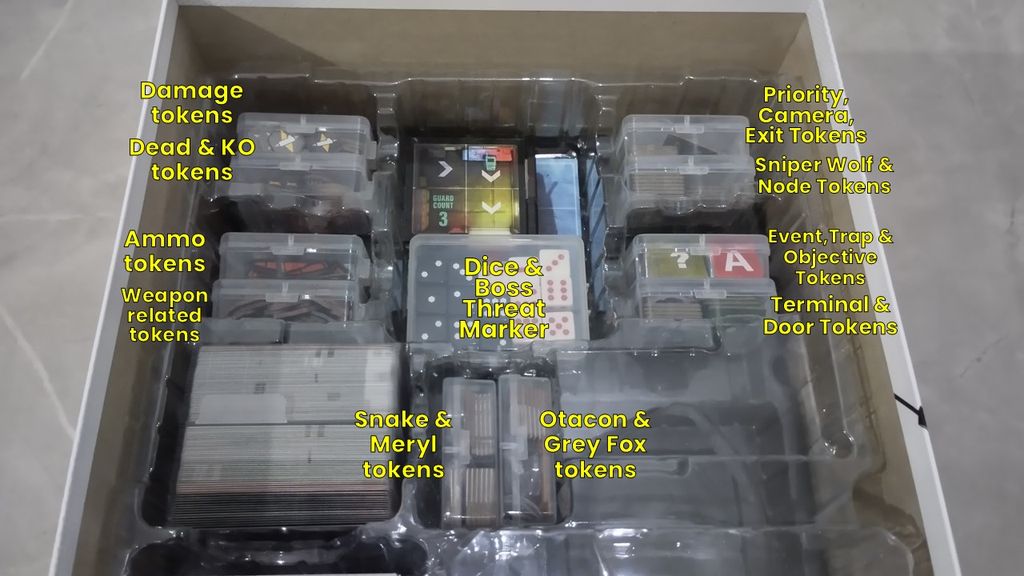 Token Storage (Integral Edition) | Metal Gear Solid: The Board Game