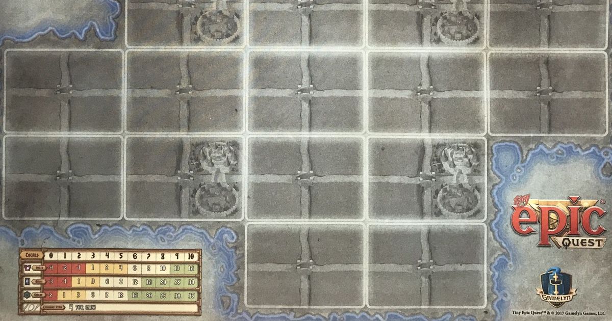 Tiny Epic Quest: Playmat | Board Game Accessory | BoardGameGeek