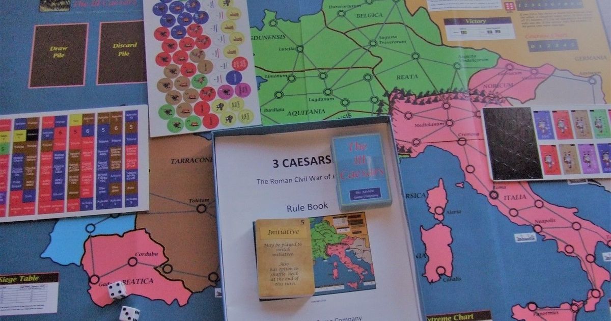 III Caesars: Roman Civil War of AD 69 | Board Game | BoardGameGeek