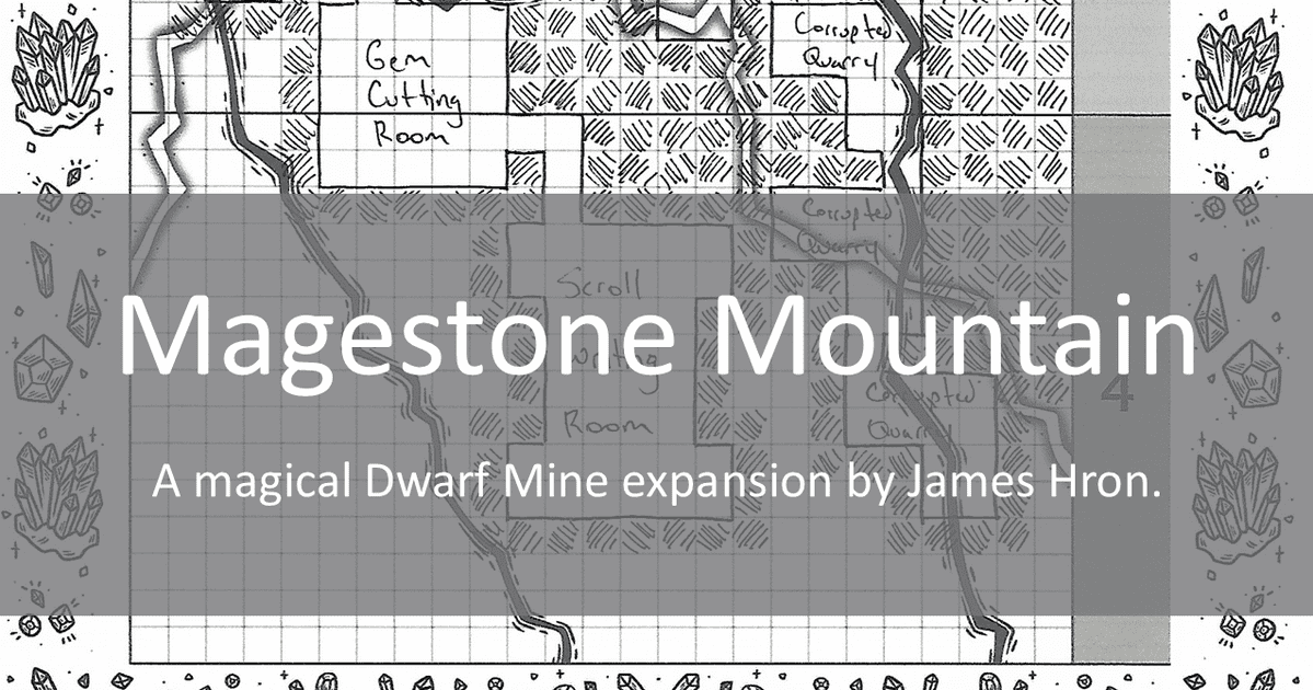Dwarf Mine: Magestone Mountain | Board Game | BoardGameGeek